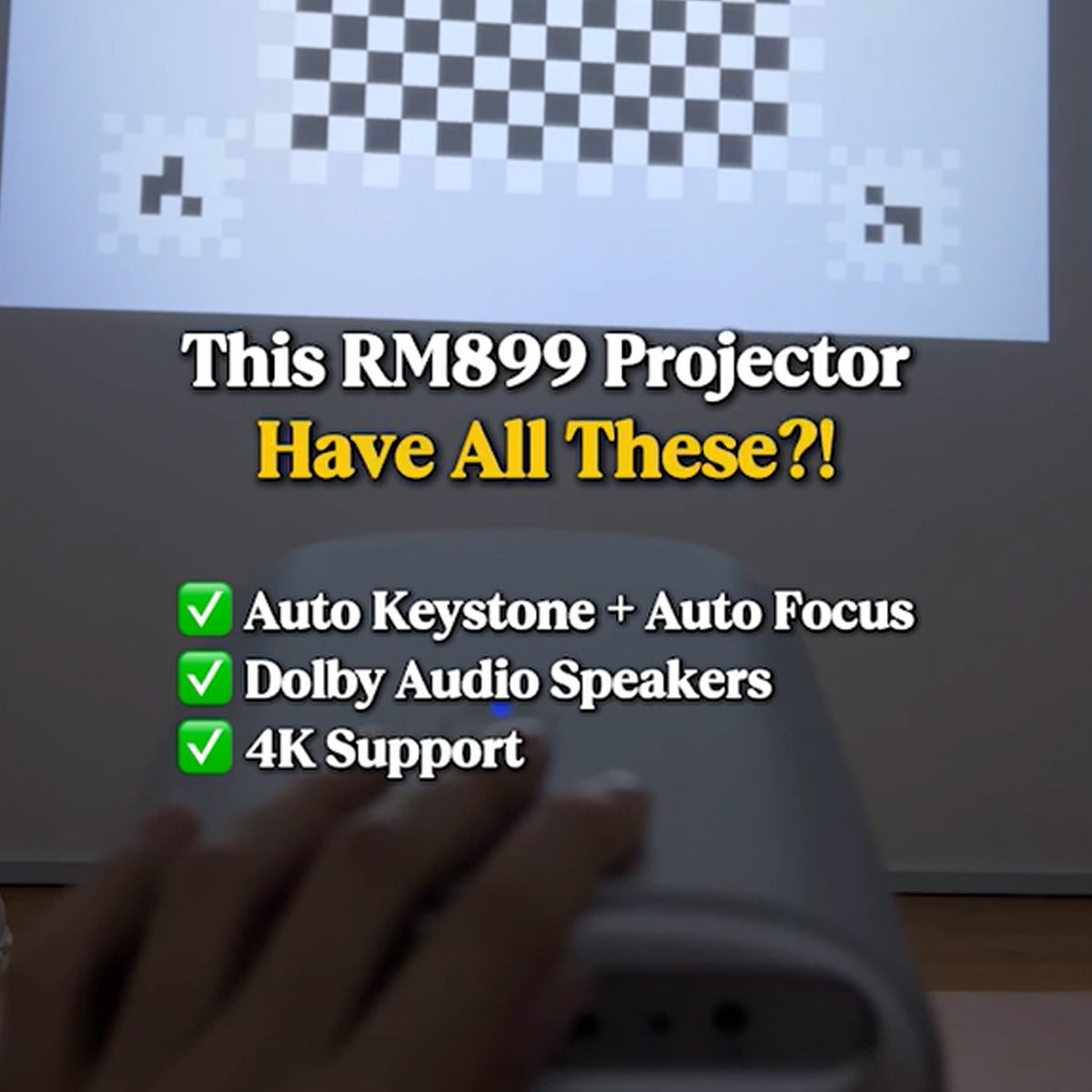 LUMOS RAY GEN2 Home Cinema Projector – LUMOS Projectors MY